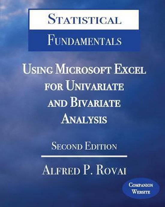 Statistical Fundamentals, Alfred P Rovai | 9780991104659 | Boeken | bol.com