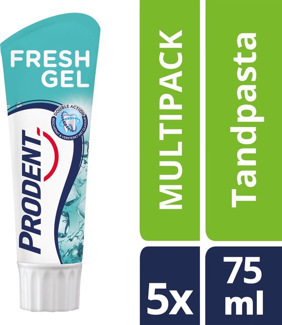 Prodent Freshgel - 5 x 75 ml - Tandpasta - Voordeelverpakking | bol.com