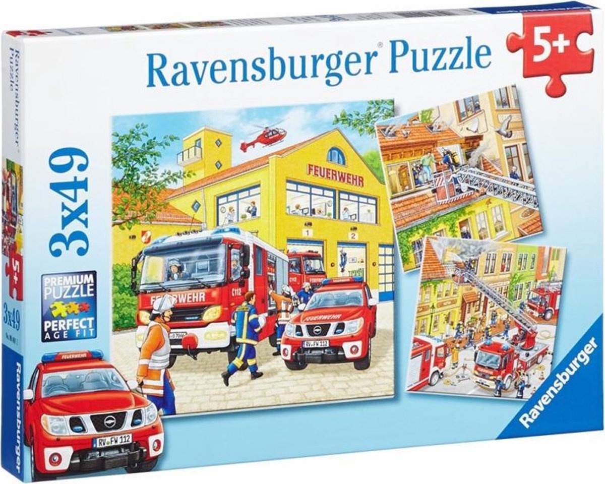 Fire Department or Fire Station - Puzzle 1000 pieces