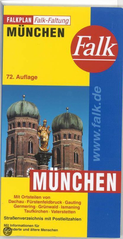 Falk Stadtplan München, Falk | 9783884452387 | Boeken | bol.com