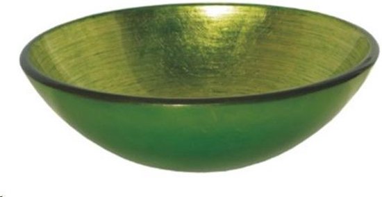 Modello waskom glas lavabo tre verde | bol