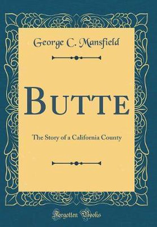 Butte | 9780365398172 | George C Mansfield | Boeken | bol.com