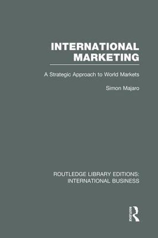 Routledge Library Editions: International Business- International ... Routledge Library Editions: International Business- International ...