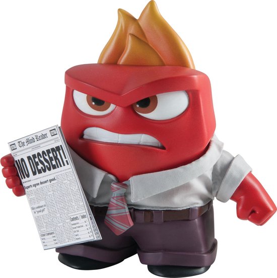 TOMY - Disney Inside Out - Woede met Geluid en Actie - Speelfiguur ...