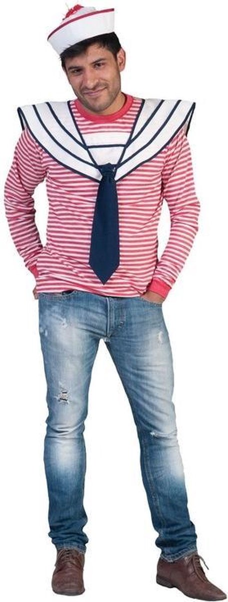 bol.com | Witte matrozen kraag