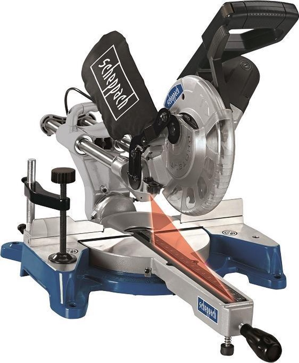 Scheppach HM80DB afkortzaag 8" 5901204901 | bol.com