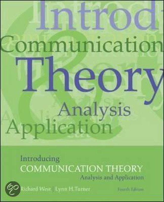 Introducing Communication Theory | 9780073385075 | Richard West ...