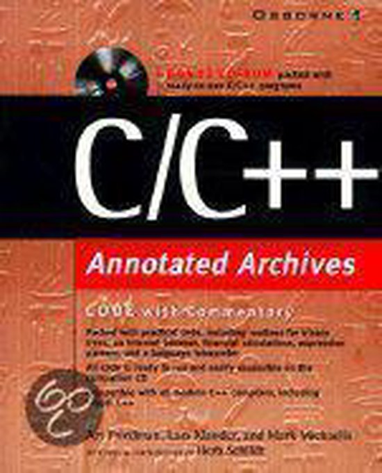 C/C ++ Annotated Archives, Henry Sobotka | 9780078825040 | Boeken | bol.com