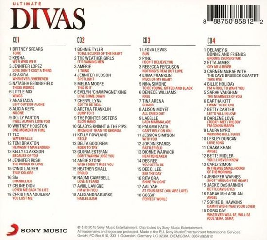 Various - Ultimate... Divas, various artists | CD (album) | Muziek | bol