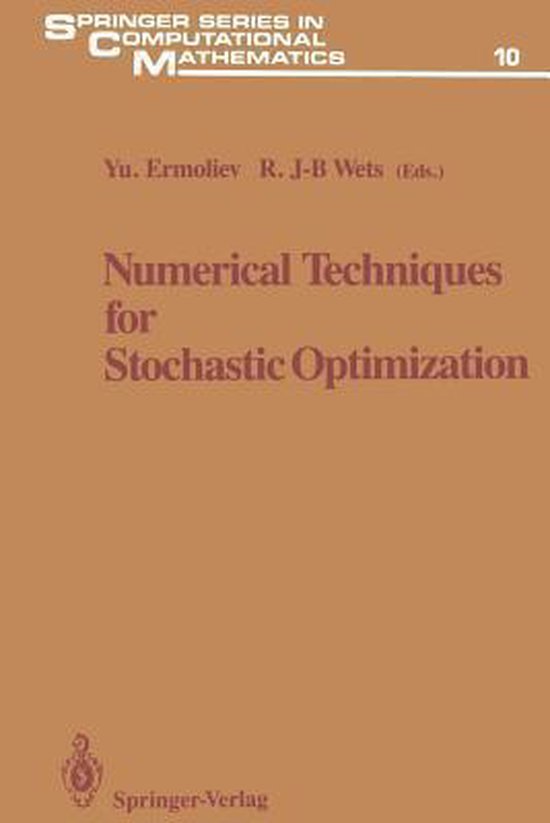 Numerical Techniques for Stochastic Optimization | 9783642648137 | Boeken | bol.com