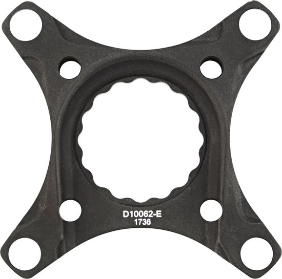 Race Face 2x Boost/wide Chainline 104/64 Bcd Spin Zwart 104 mm | bol