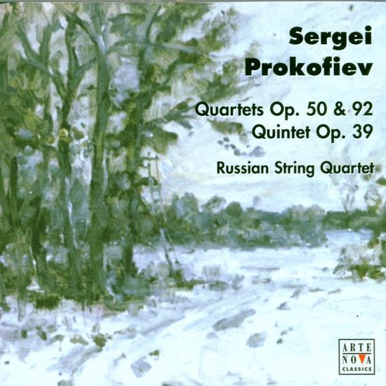 Prokofiev: Quartets Op. 50 & 92, Quintet etc / Russian String Quartet, Russian String... | bol