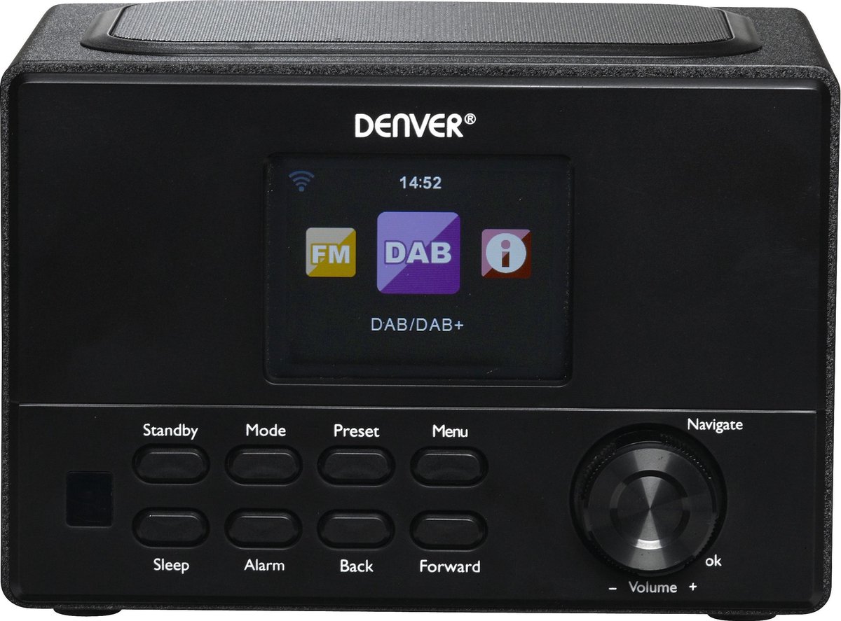 Denver IR-120 - Internetradio met DAB+ digital radio en WiFi functie ...
