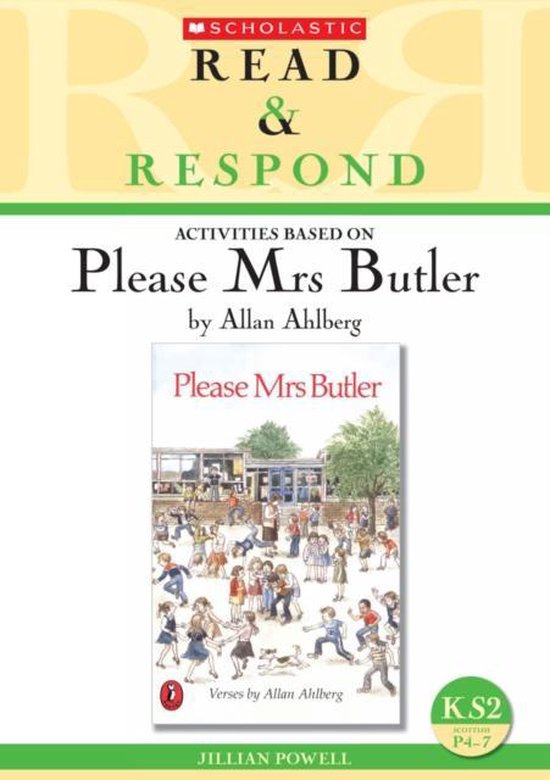 Please Mrs Butler Teacher's Resource | 9781407112435 | Jillian Powell ...
