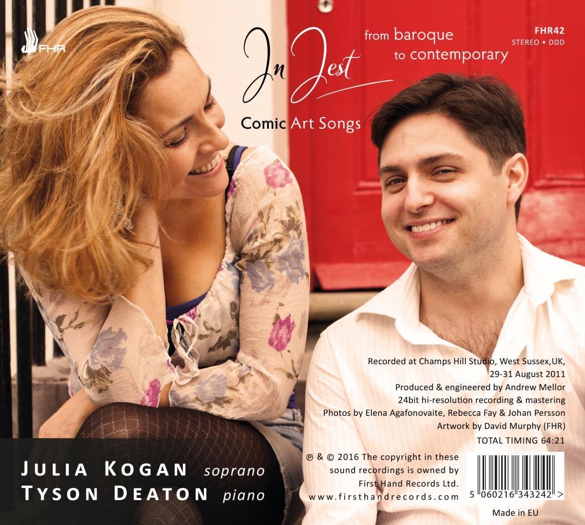 In Jest - Comic Art Songs, Julia Kogan | CD (album) | Muziek | bol.com