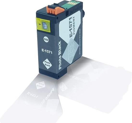 Epson T1571 inktcartrigde (met chip) / Foto Zwart (huismerk) | bol.com