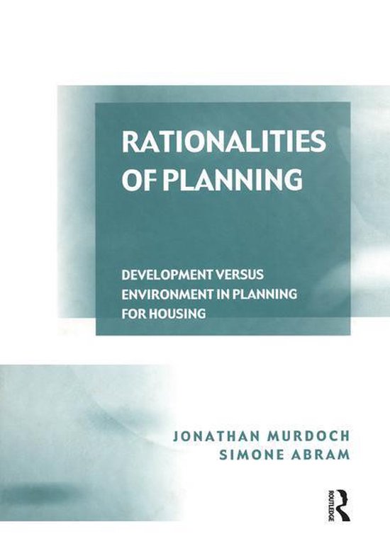 Rationalities of Planning (ebook), Simone Abram | 9781351906739 ...