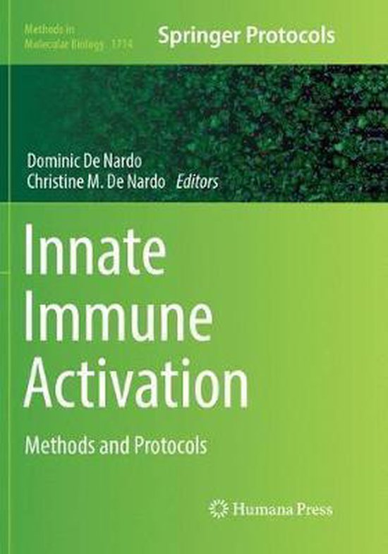 Methods in Molecular Biology- Innate Immune Activation | 9781493985081 ...