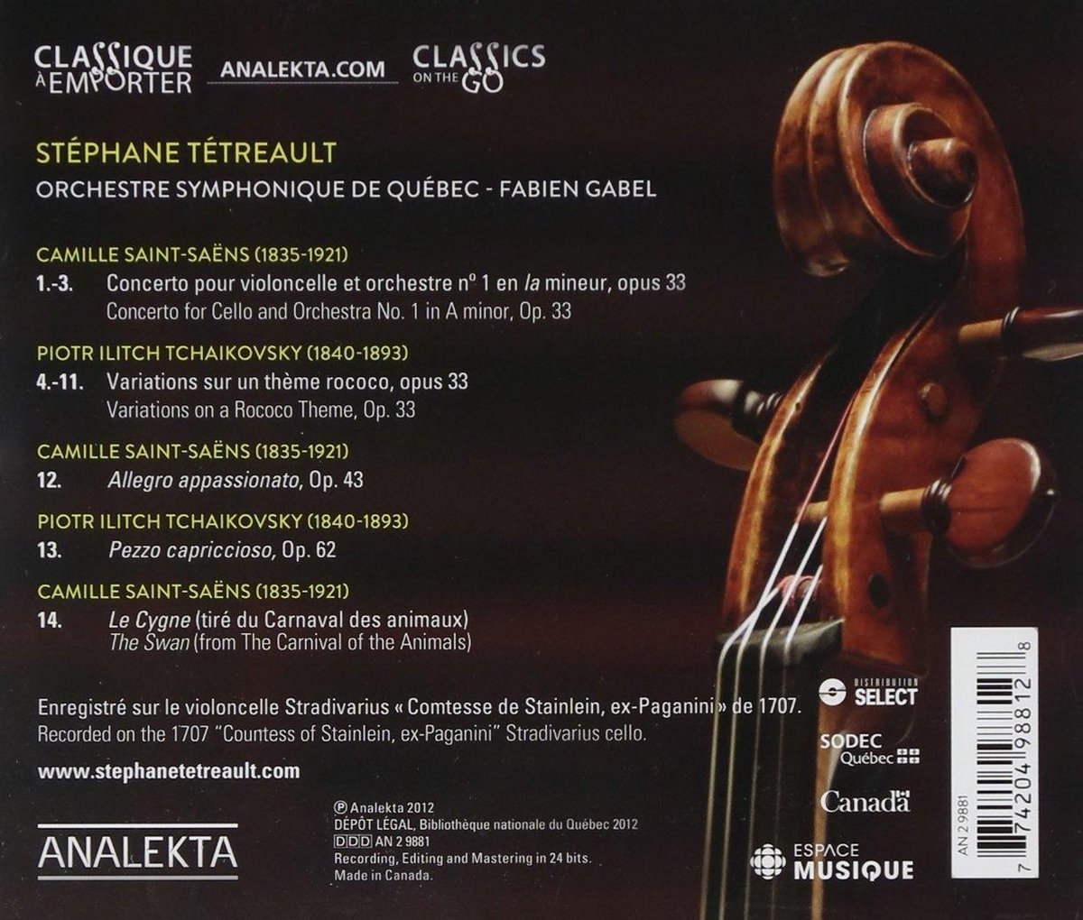 Works For Cello & Orchestra, Fabien Gabel | CD (album) | Muziek | bol.com