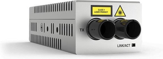 Allied Telesis AT-DMC1000/ST-90 netwerk media converter 1000 Mbit/s 850 nm Multimode Grijs | bol.com