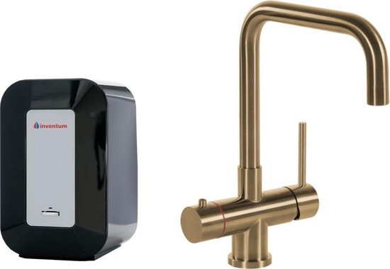 Inventum Easy Comfort Haaks Goud met Inventum Solo boiler | bol.com