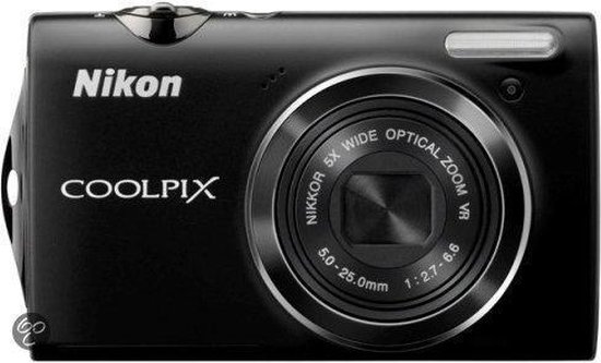 Nikon Coolpix S5100 - Compact Camera in Zwart | bol