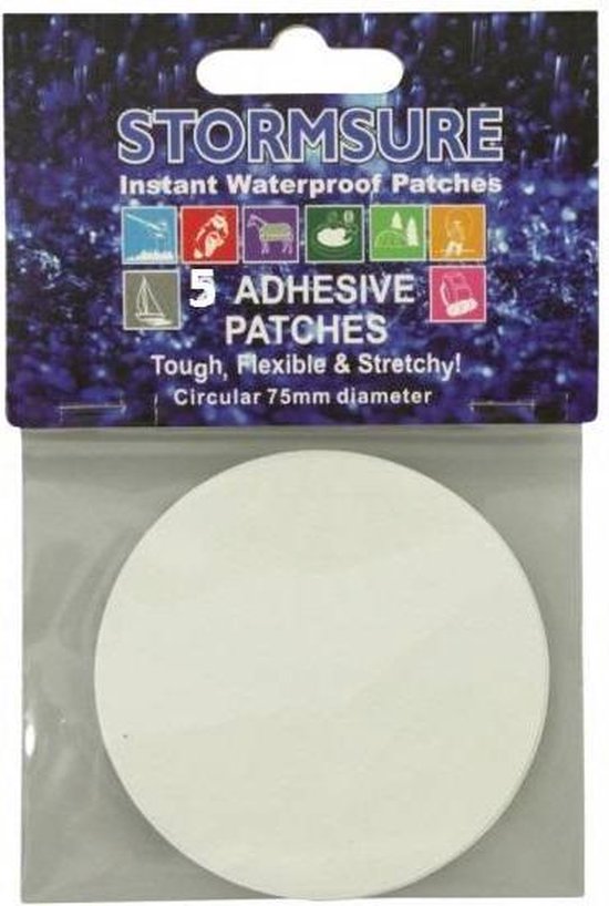 StormSure TUFF Tape Reparatie Patch - 5 stuks | bol