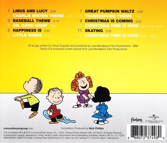 Peanuts Greatest Hits, Vince Guaraldi Trio | CD (album) | Muziek | bol.com