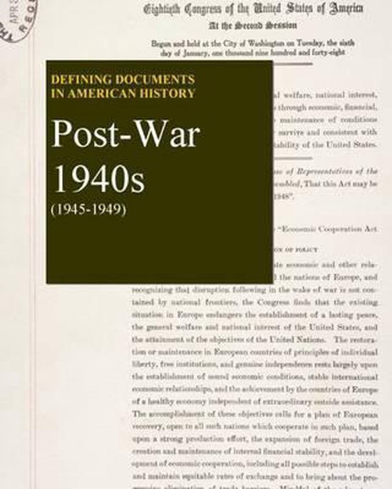 Postwar 1940s (1945-1950), Salem Press | 9781619257399 | Boeken | bol.com