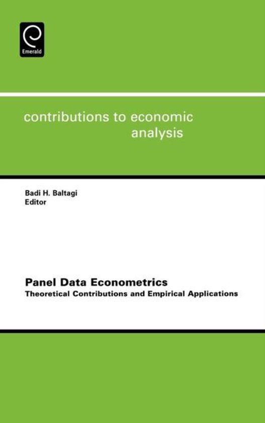 Panel Data Econometrics | 9780444521729 | B, H Baltagi | Boeken | bol.com