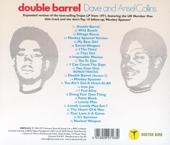 Double Barrel, Dave and Ansel Collins | Muziek | bol