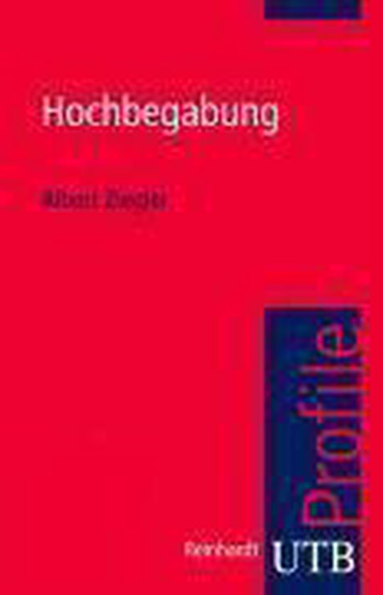 Hochbegabung, Albert Ziegler | 9783825230180 | Boeken | bol.com