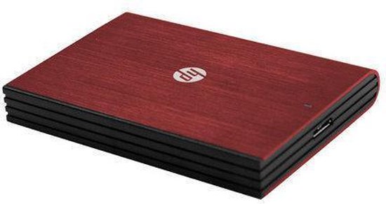 HP PNY Portable Hard Drive - 500GB / USB 3.0 / Rood | bol.com
