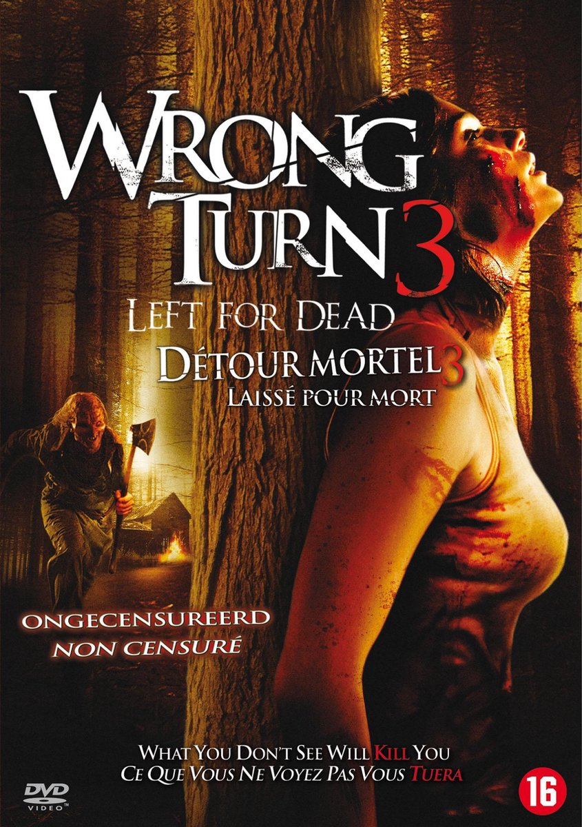 Wrong Turn 3 Left For Dead Dvd Gil Kolirin Dvds