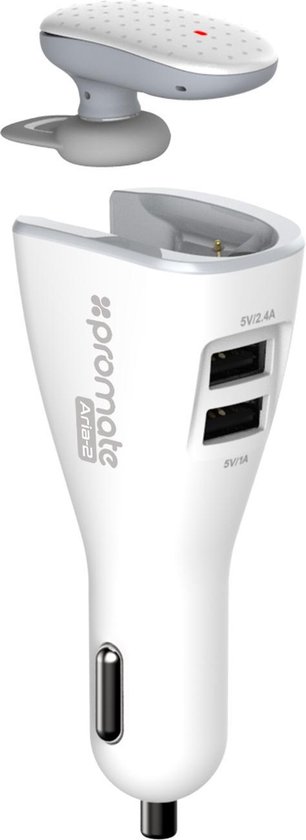 Promate Aria-2 Draadloze MultiPoint Pairing Bluetooth Headset met ...