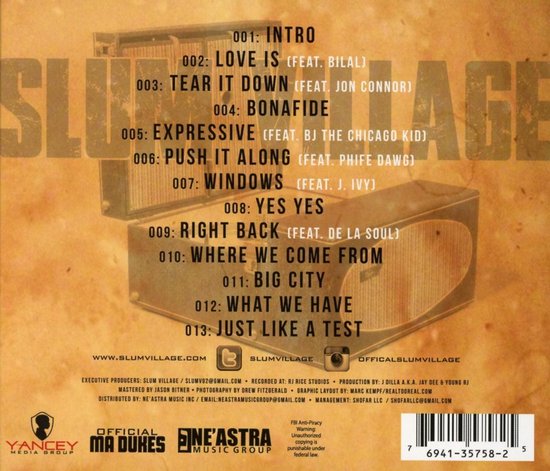 Yes, Slum Village | CD (album) | Muziek | bol.com
