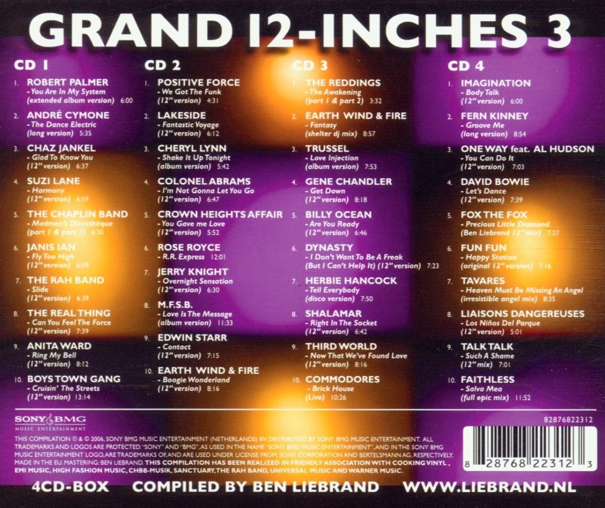 Grand 12-Inches Vol. 3, Ben Liebrand | CD (album) | Muziek | bol.com