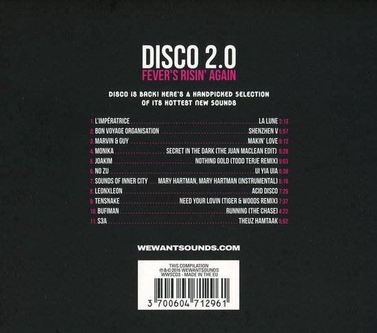 Disco 2.0, various artists | CD (album) | Muziek | bol.com