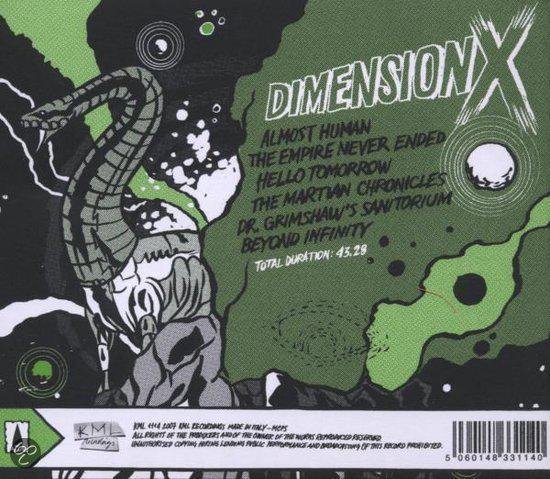 Dimension X 1-Cd, Dimension X | CD (album) | Muziek | bol.com