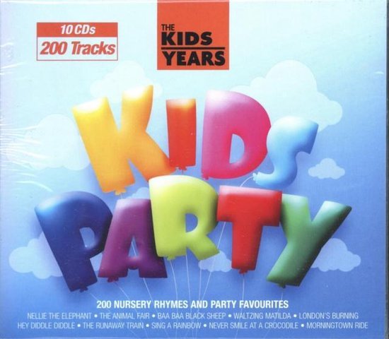 The Kids Years - Kids Party, various artists | Muziek | bol