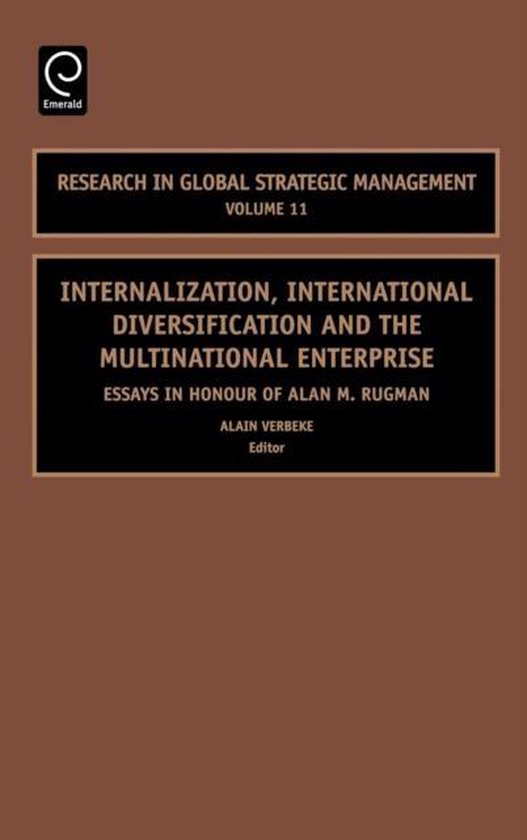 Research in Global Strategic Management- Internalization, International ...