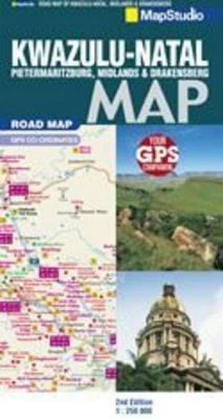 Road map KwaZulu-Natal | 9781770260993 | Map Studio | Boeken | bol.com