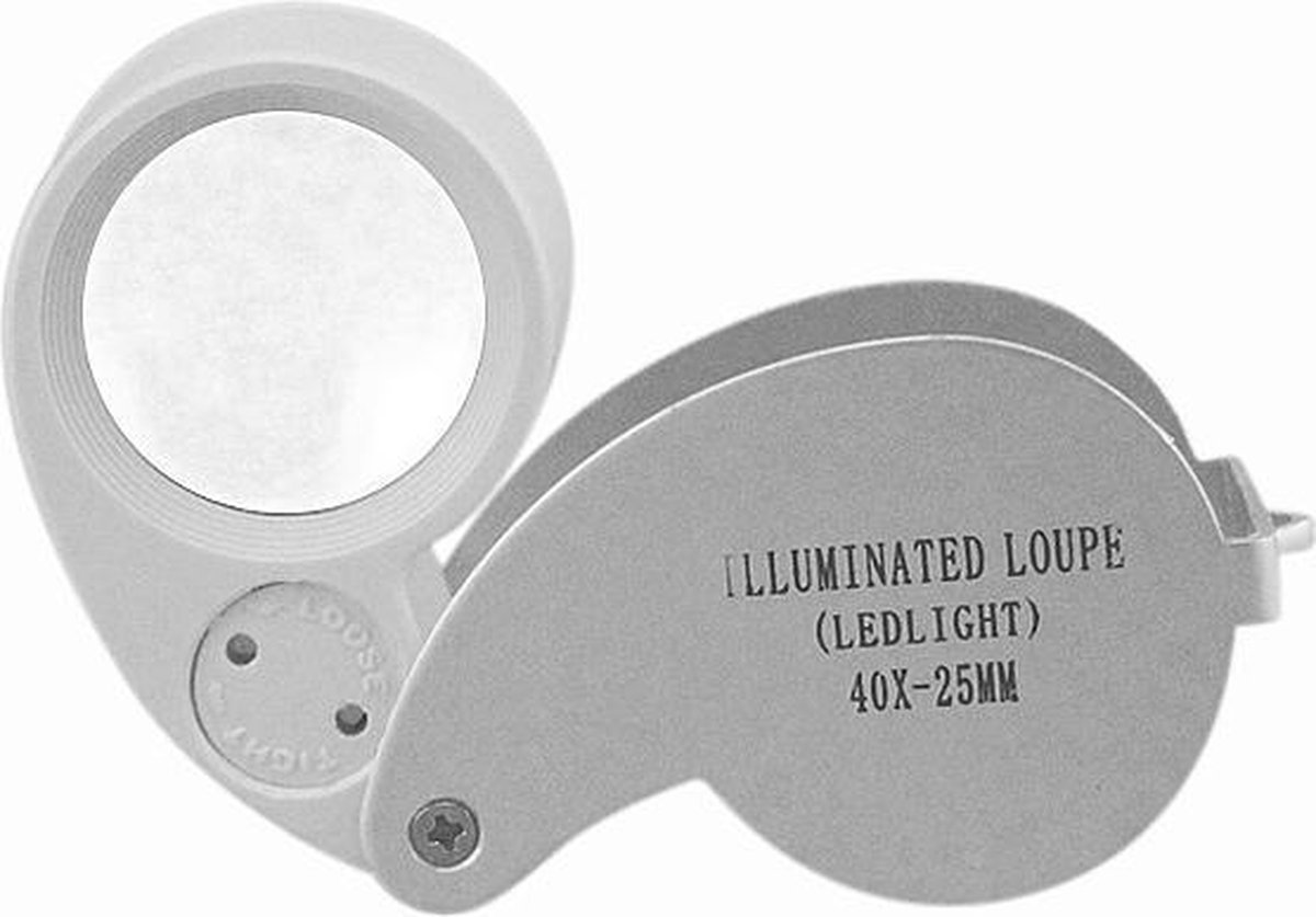AA Commerce LED Licht Vergrootglas Loep - Loeplamp - Loupe Lamp Met ...