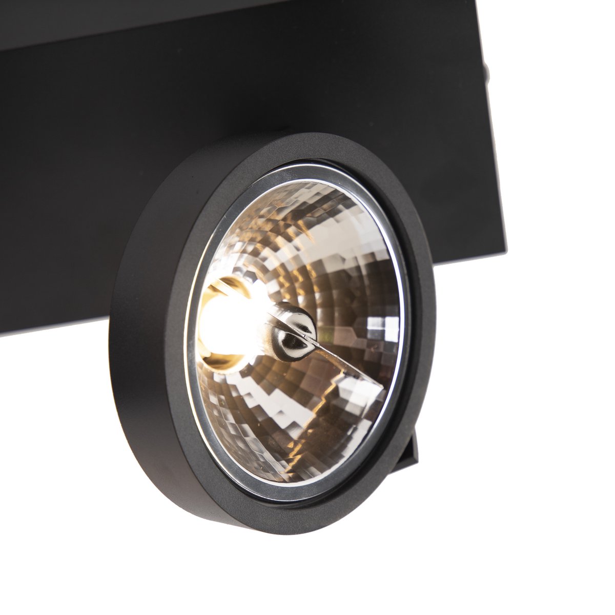 QAZQA go - Moderne LED Plafondspot | Spotje | Opbouwspot - 3 lichts - L ...