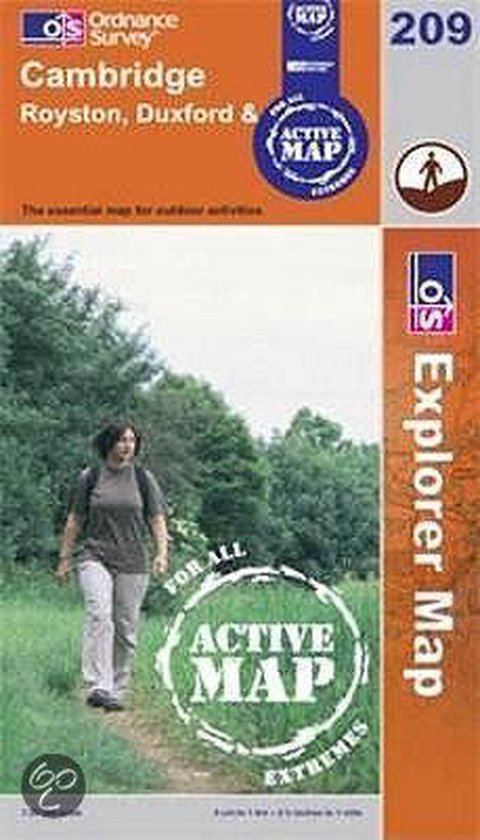 Cambridge, Royston, Duxford and Linton, Ordnance Survey | 9780319463895 ...