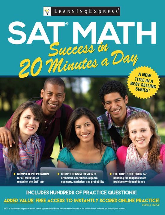 SAT Math Success in 20 Minutes a Day (ebook), Learningexpress ...