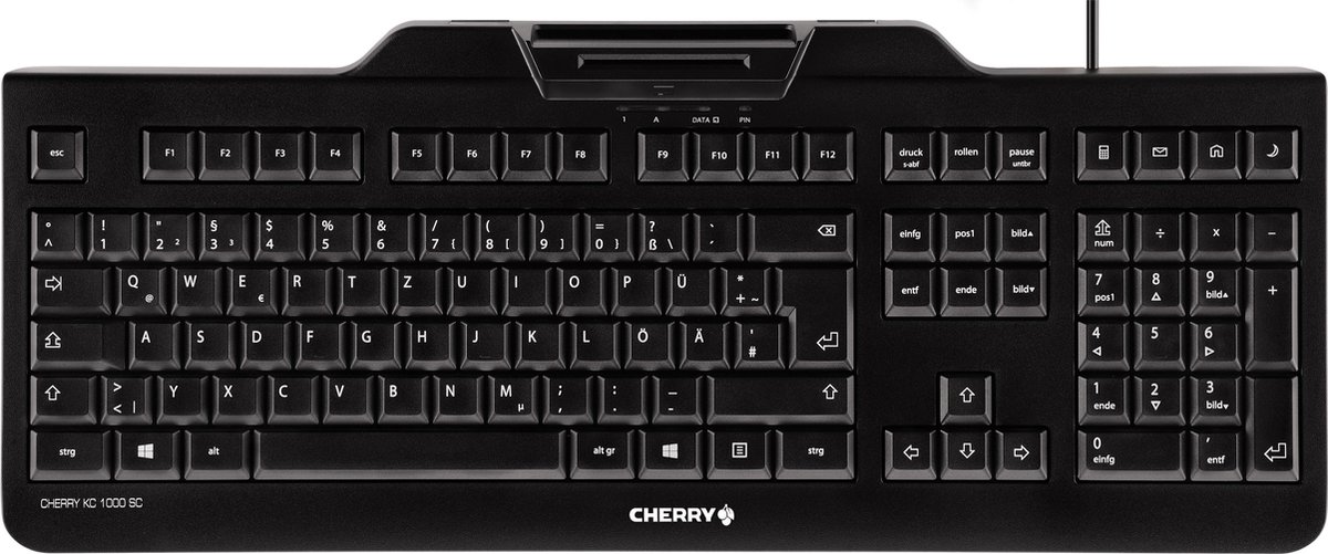 CHERRY KC 1000 SC - Toetsenbord - USB - VS - toetsschakelaar: CHERRY ...