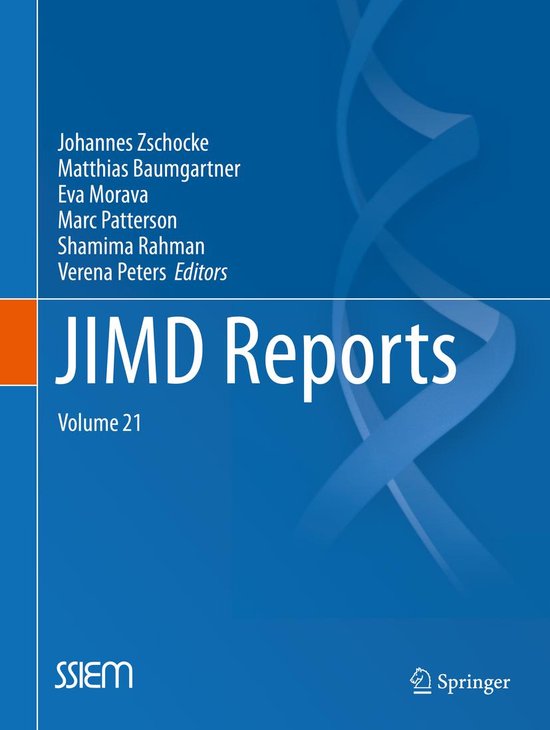 JIMD Reports 21 - JIMD Reports, Volume 21 (ebook), Zschocke Johannes ...