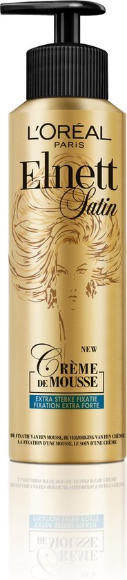 L'Oréal Paris Elnett Crème de Mousse - Extra Sterke Fixatie - 3 x 200 ...