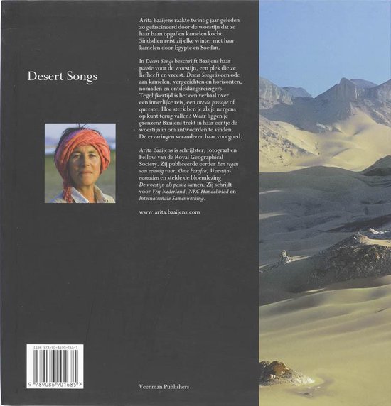 Desert songs, Arita Baaijens | 9789086901685 | Boeken | bol